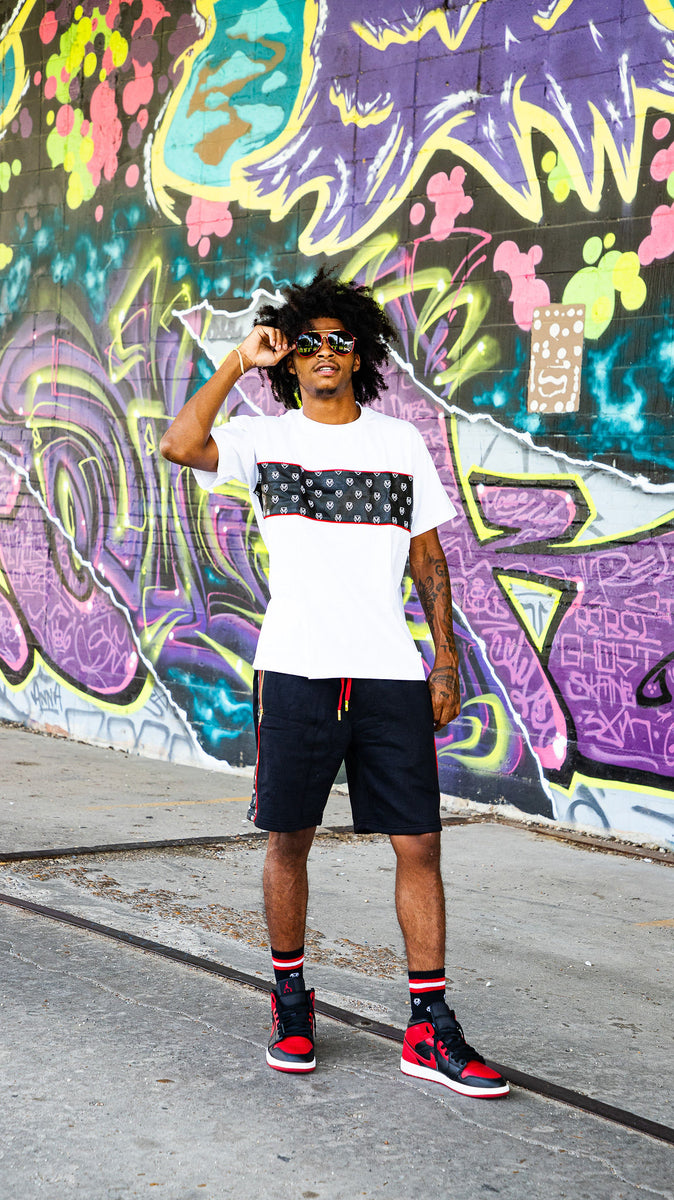 M Burst Leather Top – The Michael Mallory Collection